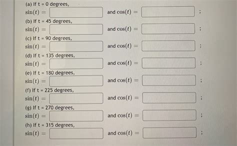 Solved And Cos T And Cos T And Cos T And Cos T Chegg Com