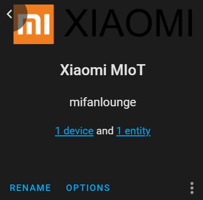 Xiaomi Wifi Plug In HA Configuration Home Assistant Community