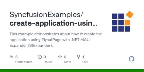 Create Application Using Flyout Page With Net Maui Expanderexpandermauiexpandermauiviews