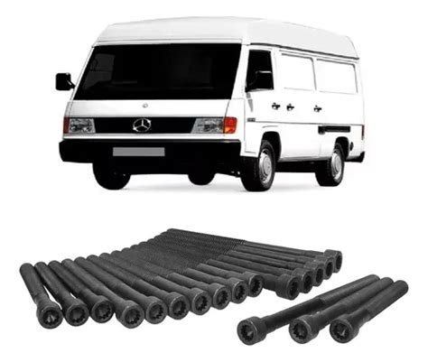 Jogo Parafusos Cabeçote Mercedes Mb180 M180d Furgao Van 2 4