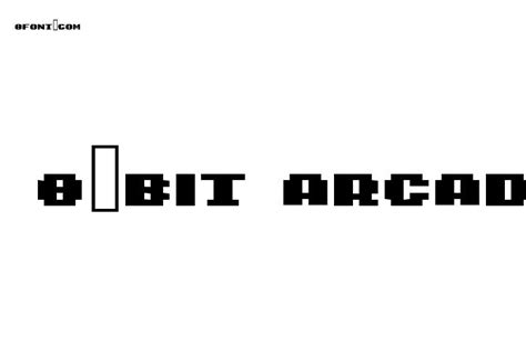 Bit Arcade In Free Font Download