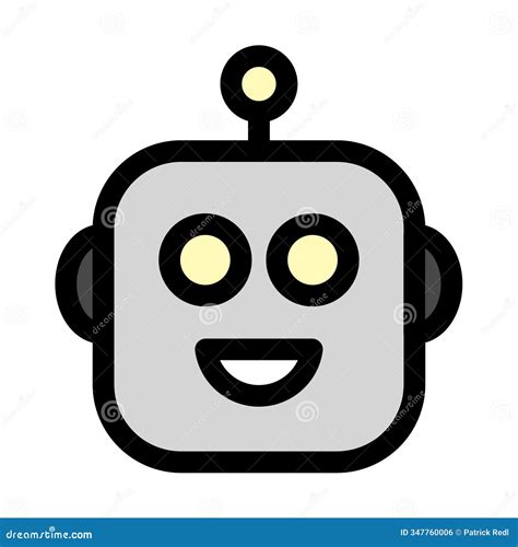 Robot With Symbol Royalty Free Stock Image 13830112