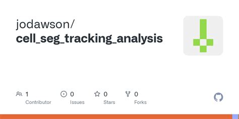 GitHub Jodawson Cell Seg Tracking Analysis