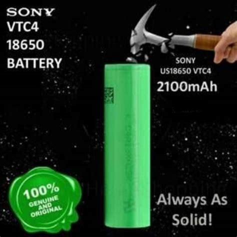 Jual Baterai 18650 SONY Murata Battery Batre Authentic Original Shopee Indonesia