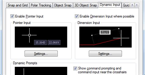 Best Of Civil Engineers Drafting Settings In AutoCAD Dynamic Input