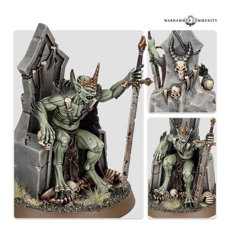 New Boxing Day Miniature Abhorrent Ghoul King Rwarhammer
