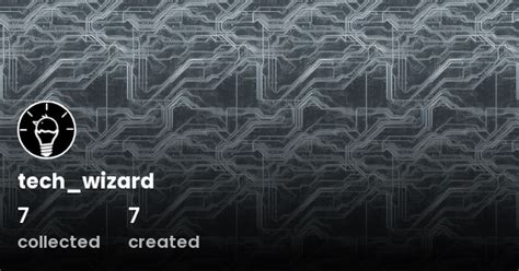 Tech Wizard Profile Opensea