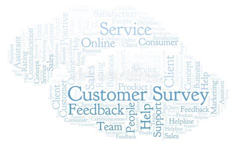 Customer Survey Feedback Word Cloud Stock Illustration Illustration Of Team Satisfaction