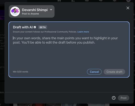 Devarshi Shimpi On Linkedin 💡did You Know This New Feature On Linkedin What Are Your