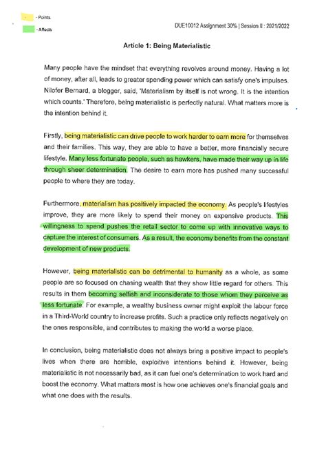 due10012 assignment session ii 2021 2022 communication english