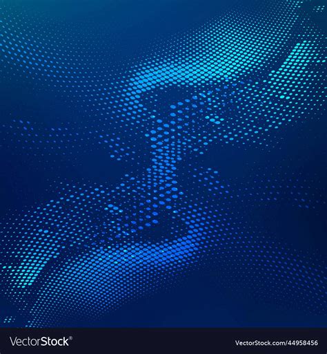 Modern Halftone Background Design Royalty Free Vector Image