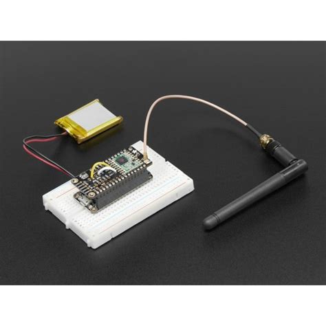 Adafruit LoRa Radio FeatherWing RFM95W 433 MHz Adafruit 3232 BricoGeek Com