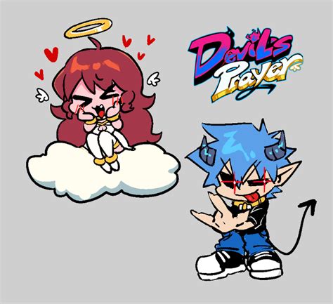 Fnf Devils Prayer Sprite Concept Idea By Benzbt On Newgrounds