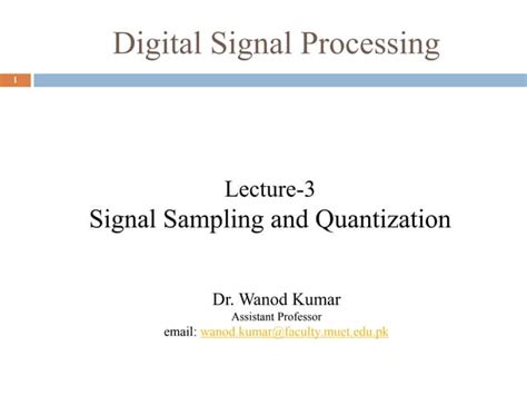 digital signal processing lecture 3 v8 pdf