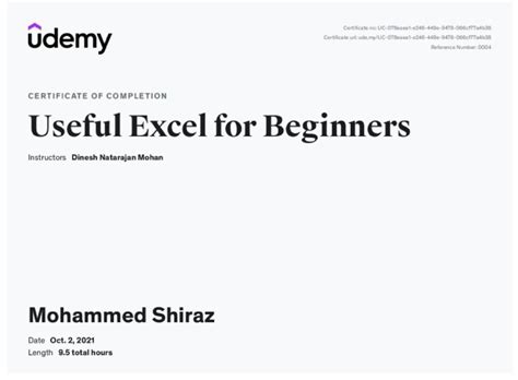 Shiraz Ashraf On Linkedin Excelskills Upgraded Udemy