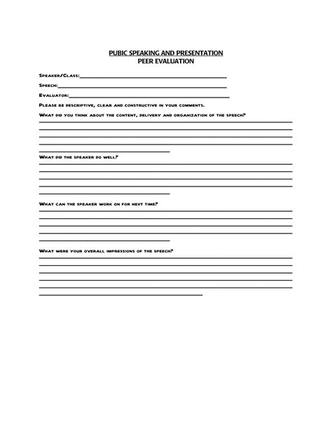 Midterm Presentation Peer Evaluation Rtf