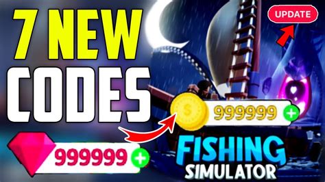 NEW CODES FISHING SIMULATOR ROBLOX CODES FISHING SIMULATOR CODES ROBLOX YouTube