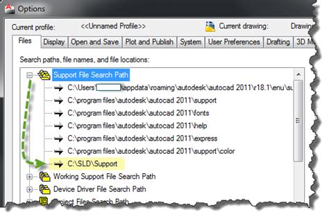 Streamlined Design Use Startup Switch B To Add Autocad Support Path
