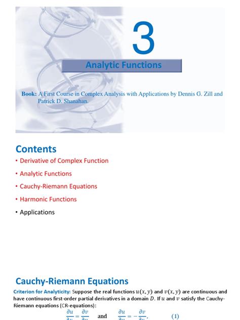 Analytic Functions Book A First Course In Complex Analysis With
