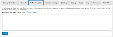Auto Migration Wpvivid Plugins Documentation