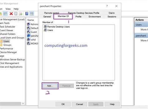 Adding A Local User Account To Windows Server ComputingForGeeks