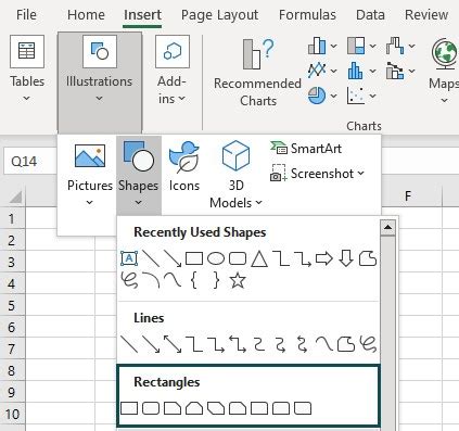 Drawing In Excel How To Use Drawing Tool With Examples