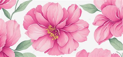 수채화 핑크 꽃 벡터 수채화 꽃 배경 꽃 배경 수채화 배경 일러스트 및 사진 무료 다운로드 Pngtree