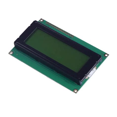 20x4 Character Lcd Module Yellowgrayblue Backlight With Mcu