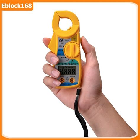 【fast Delivery】 Aneng Kt87n Mini Digital Clamp Meters Acdc Voltage Ac