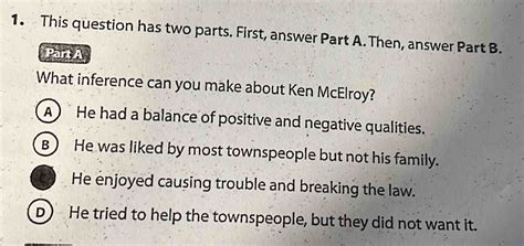 This Question Has Two Parts First Answer Part A Then Answer Part B