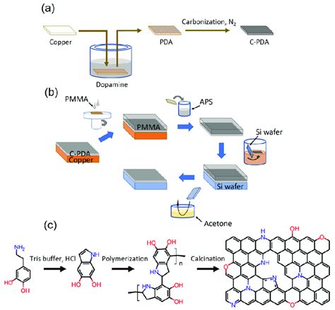 Fabrication Of The Carbonized Polydopamine C Pda For Hydrogen Download Scientific Diagram