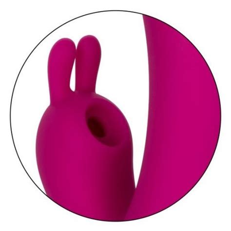 Foreplay Frenzy Bunny Kisser With Suction Rabbit Stimulator Magenta Sex Toys At Adult Empire