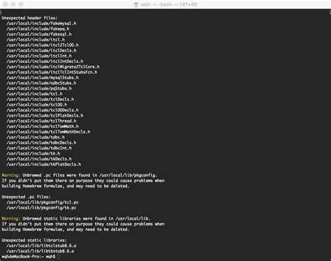 Homebrew Brew Doctor Warnings Delete Or Ignore Stack Overflow