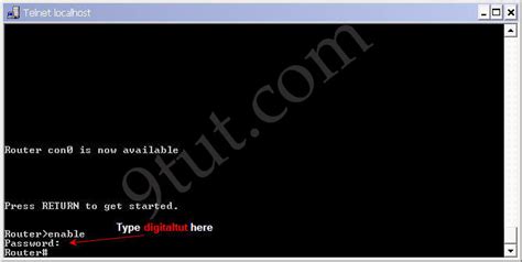 CCNA Training Configure Cisco Router Passwords GNS Lab