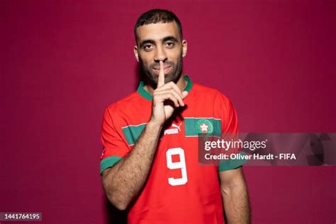 Abderrazak Hamdallah Photos And Premium High Res Pictures Getty Images