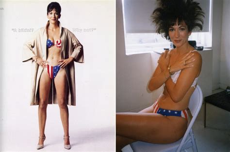 Epstein Pal Ghislaine Maxwell Once Posed In Risque American Flag Bikini Pics American Flag