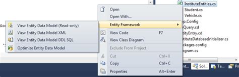 Muhammad Shujaat Siddiqi Entity Framework Code First Visualizing
