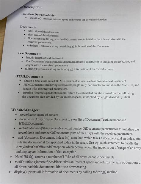 Solved Test Implement Test Class With Main Method Create