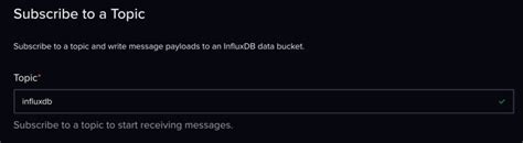getting data from emqx cloud with influxdb native collector emq