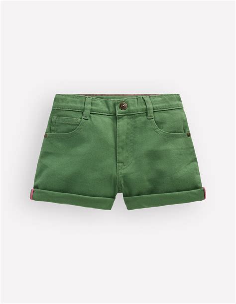 Denim Shorts Safari Green Boden Usa