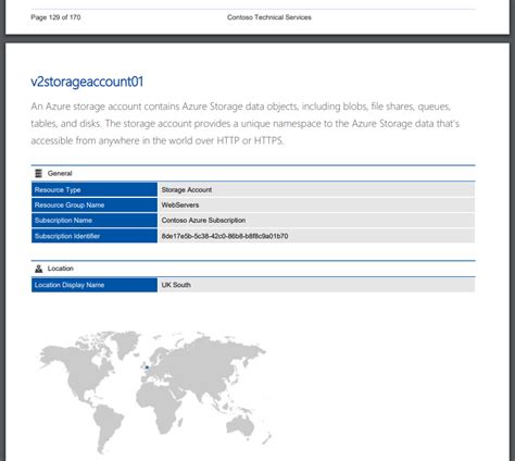 Azure Storage Account Documentation Tool Software