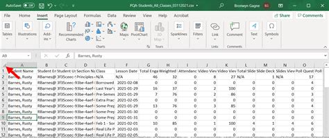 Echovideo Creating Pivot Tables In Excel For Exported Data Support