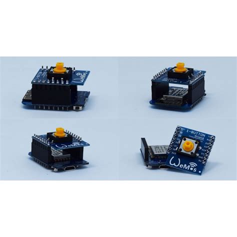 Wemos Button Shield For D1 Mini Wmd1mbtnshield