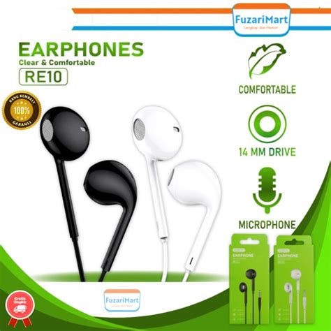 Jual Headset Robot Re Earphone Semi In Ear Clear Comfortable Wired Headset Shopee Indonesia