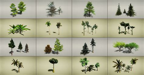 Animated Vegetation Ultimate Pack 3d Vegetation Unity Asset Store