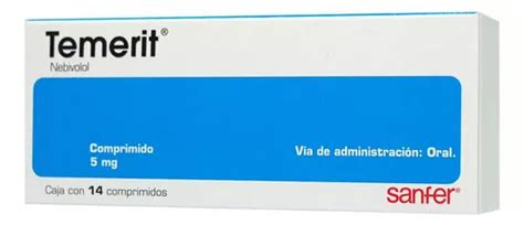 Temerit Comprimido 5 Mg 14 Comprimidos Envío Gratis