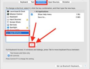 How To Create Your Own Keyboard Shortcuts On Mac SprunWorld