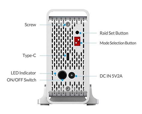 Yottamaster Aluminum USB C External Hard Drive RAID Enclosure Gadgetsin