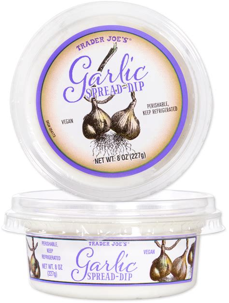 Trader Joes Garlic Spread Dip Fig App