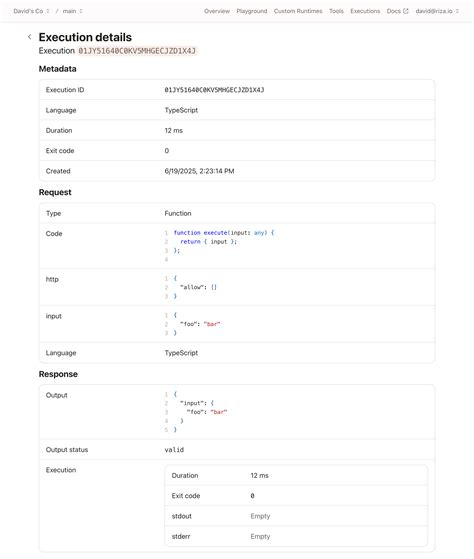 Introducing Riza Execution Logs Riza Blog
